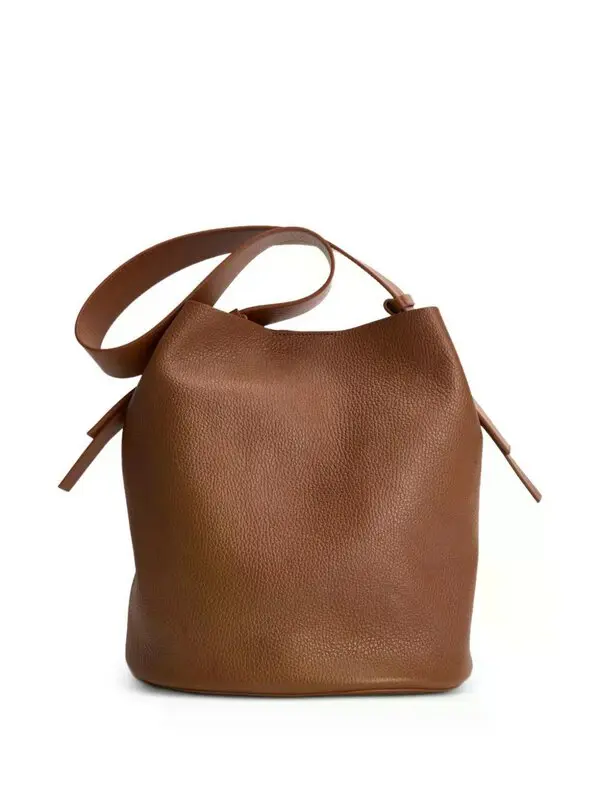 Patrizia Pepe Pebbled Leather Shoulder Bag