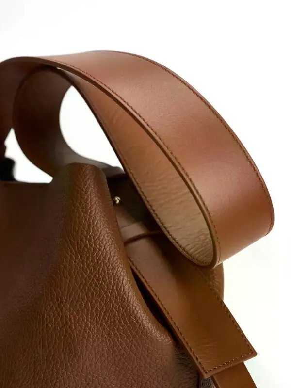 Patrizia Pepe Pebbled Leather Shoulder Bag