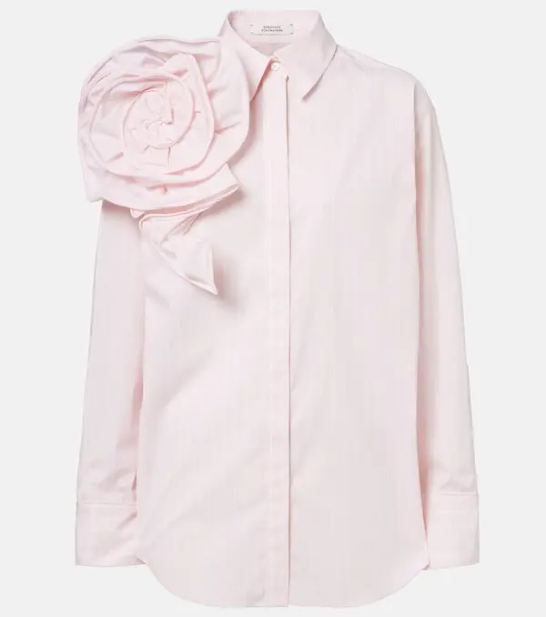 Dorothee Schumacher Shirt With Brooch - Pink