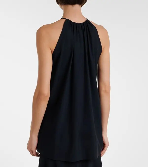 Dorothee Schumacher Halterneck Top With Self-tie Collar