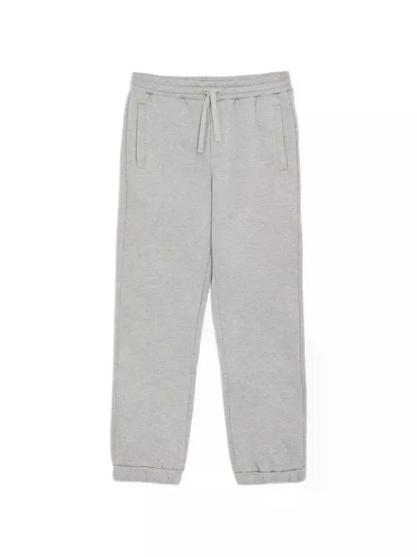 Valentino Garavani Cotton Pants With Vltn-print - Grey