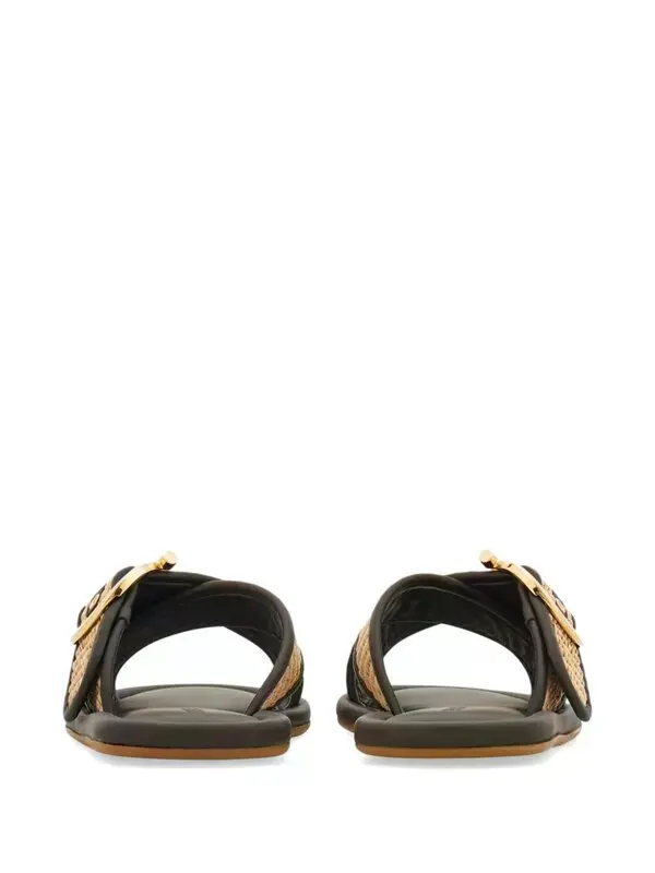 FERRAGAMO Gancini Ornament Slides