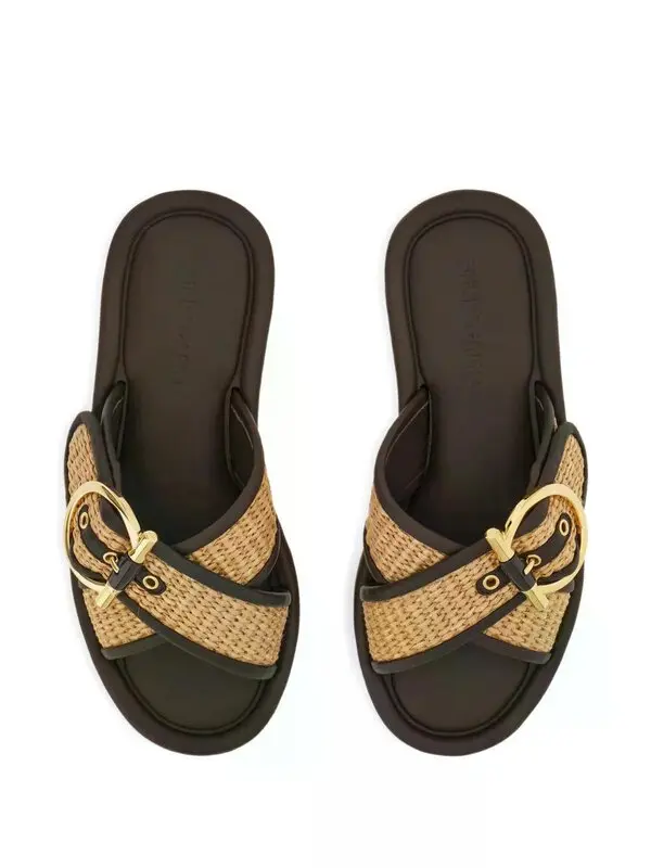 FERRAGAMO Gancini Ornament Slides