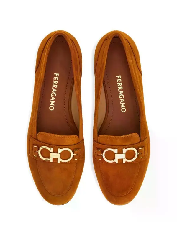FERRAGAMO Gancini Ornament Moccasins