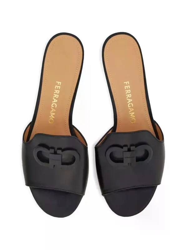FERRAGAMO Gancini Ornament Slides