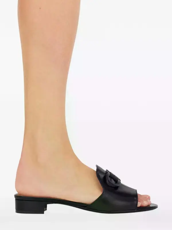 FERRAGAMO Gancini Ornament Slides