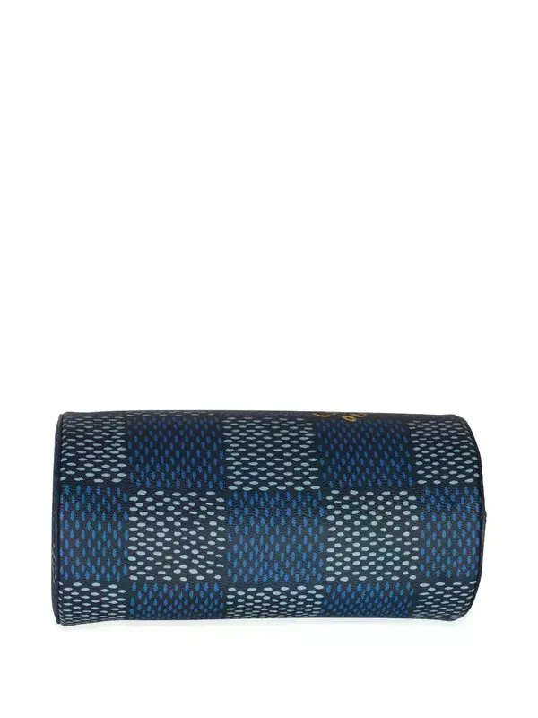 LOUIS VUITTON Polochon Small Damier Heritage Canvas Shoulder Bag - Blue