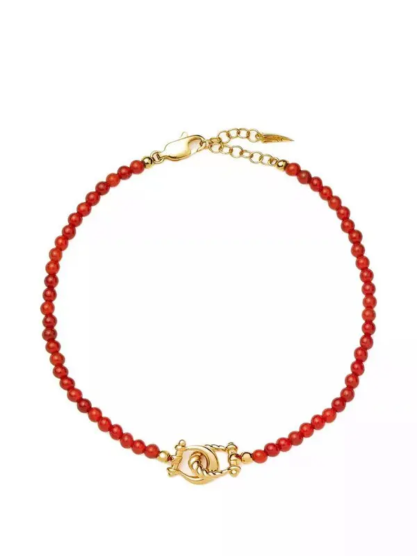 MISSOMA Beaded Knotted-link Bracelet - Gold
