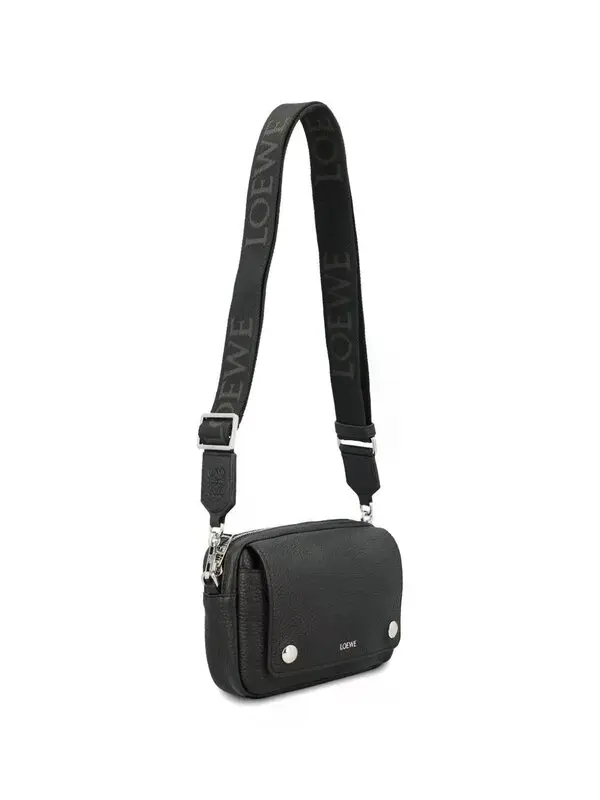 Loewe Logo-print Leather Shoulder Bag