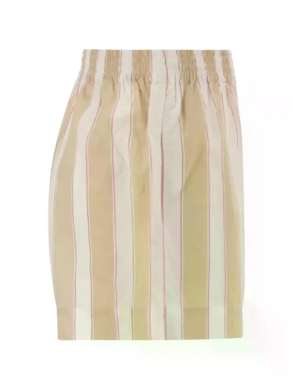 MC2 SAINT BARTH Striped Embroidered Shorts