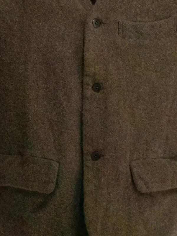 Kapital Embroidered Collarless Jacket
