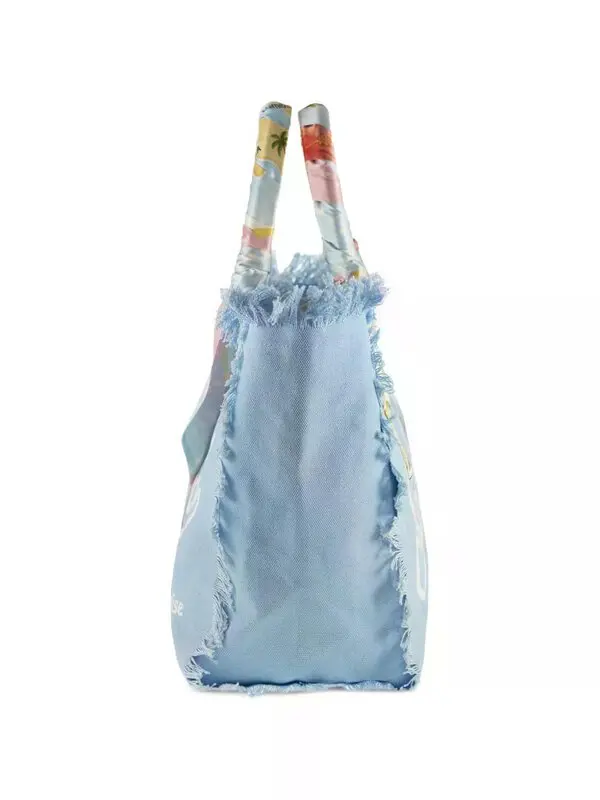 MC2 SAINT BARTH Tote Bag With Scarf Detail