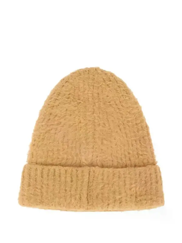 ROBERTO COLLINA Ribbed Knit Beanie