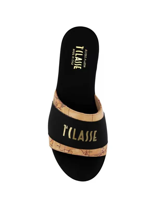ALVIERO MARTINI 1° CLASSE Alviero Martini 1a Classe Geo Map Platform Sandals
