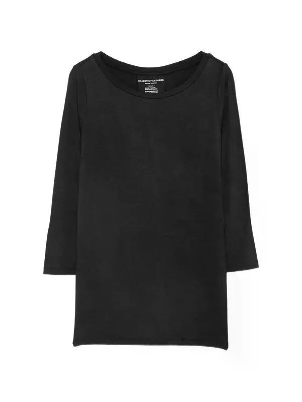 Majestic Filatures Pleated Back T-shirt