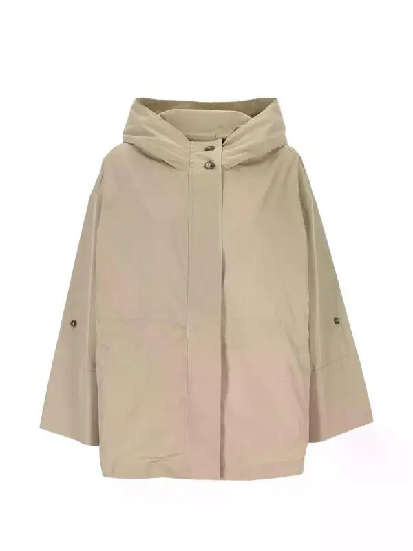 Marella Hooded Drawstring-waist Parka