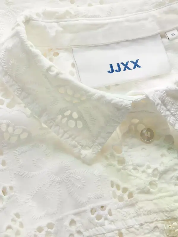JJXX Broderie Anglaise Patchwork Shirt