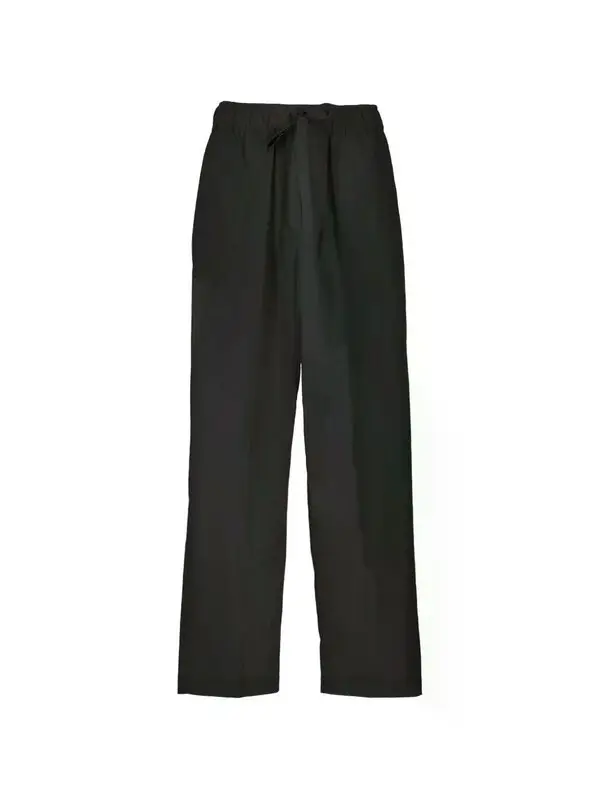 EMMA E GAIA Drawstring Wide-leg Trousers