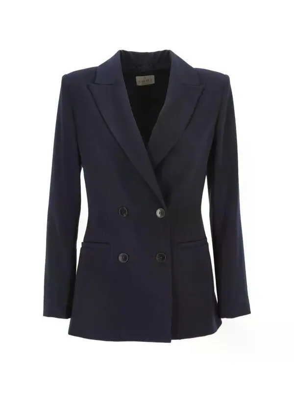 Marella Double-breasted Twill Blazer