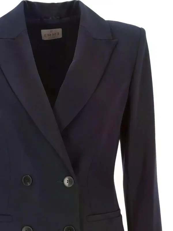 Marella Double-breasted Twill Blazer