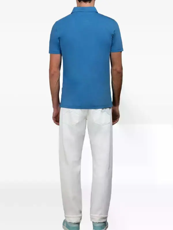 MOORER Tarno-sio Cotton Polo Shirt