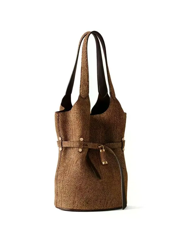 Borbonese Op Naturale Shoulder Bag