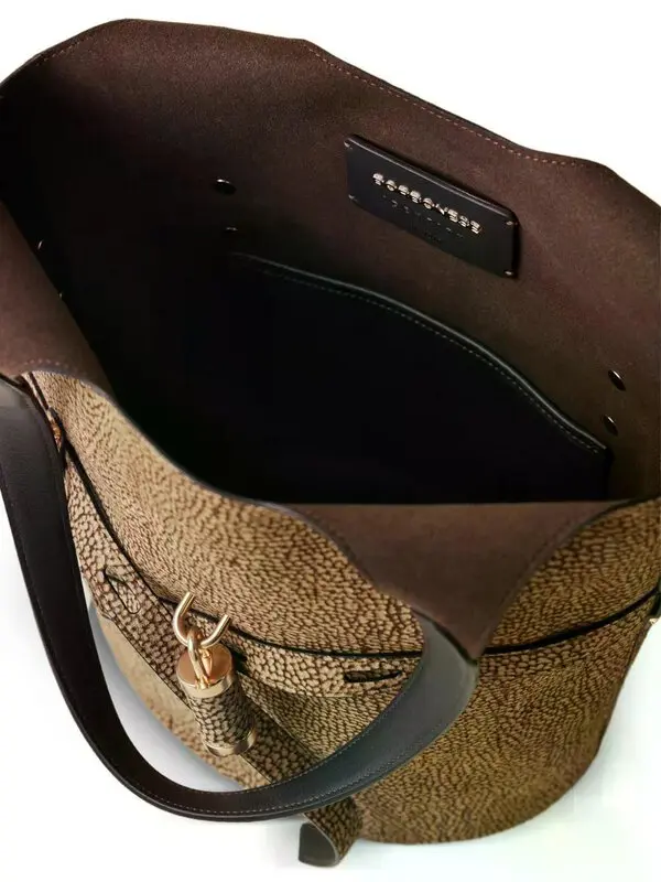 Borbonese Op Naturale Shoulder Bag