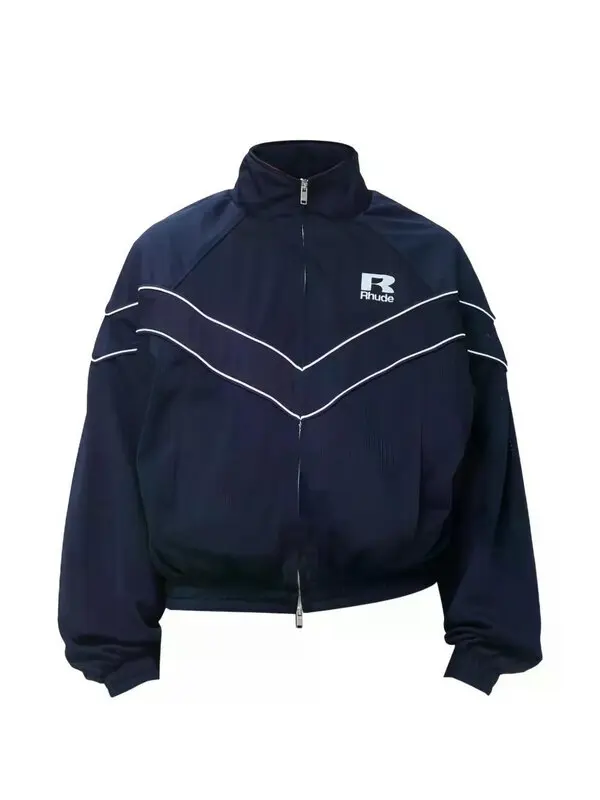 Rhude Logo Print Mesh Jacket