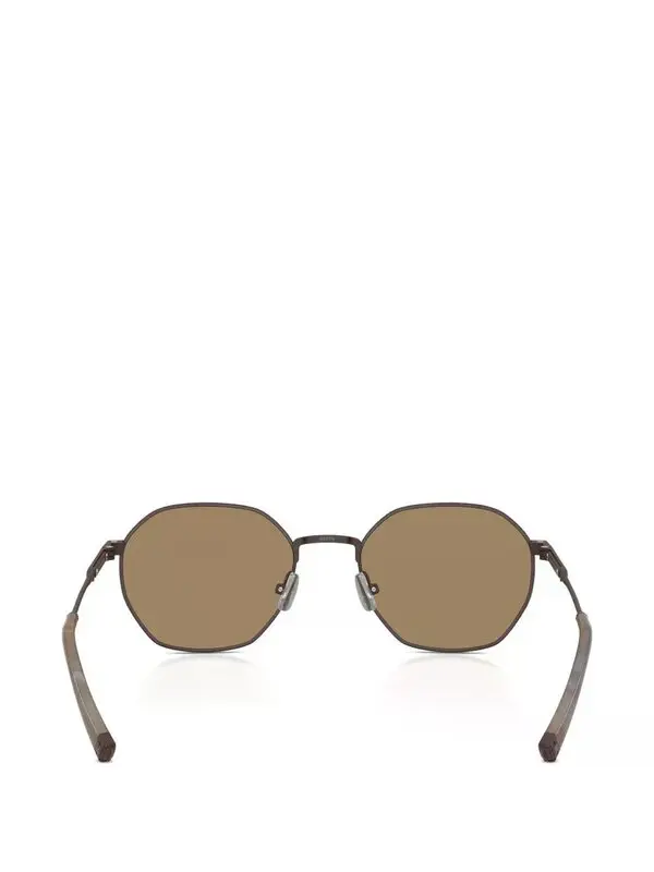Brunello Cucinelli Geometric Frame Sunglasses