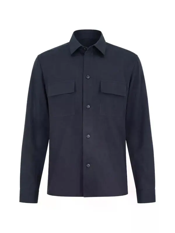 BOSS Flap-pocket Long-sleeved Shirt