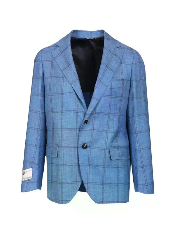AL DUCA D’AOSTA 1902 Loro Piana Window Pane-check Jacket