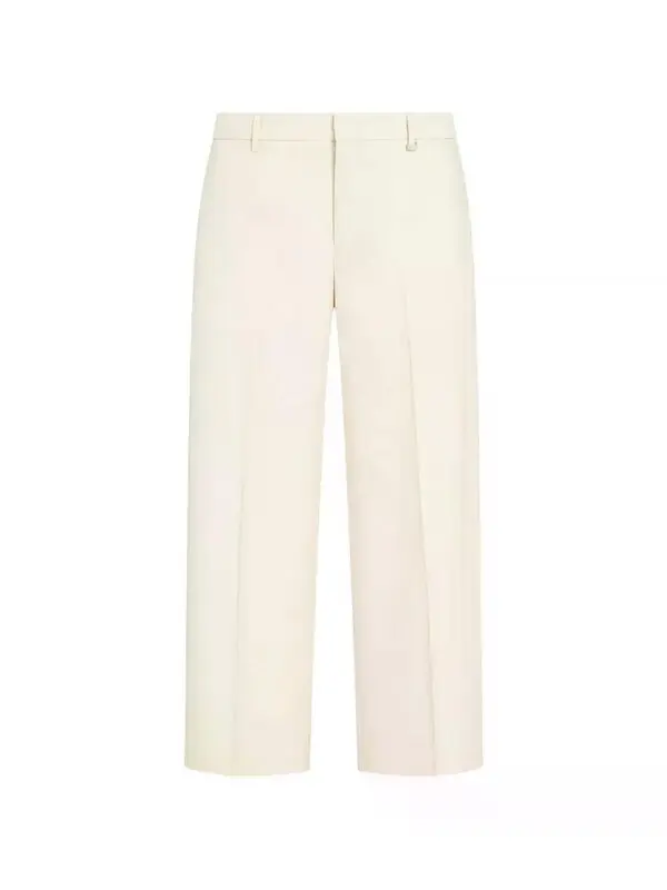 PT TORINO Pressed Crease Straight-leg Trousers