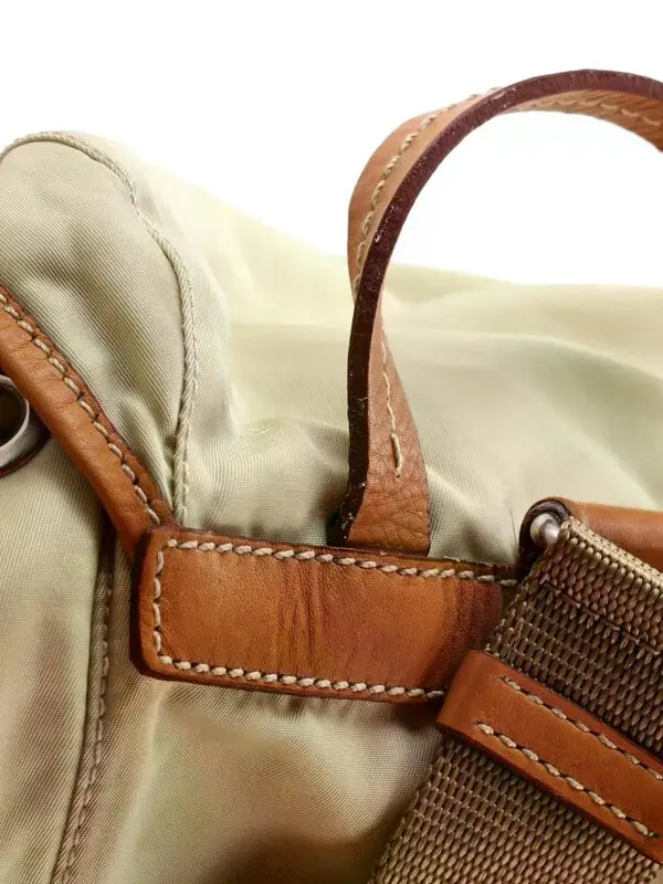 Prada Tessuto Double Front Pocket Backpack