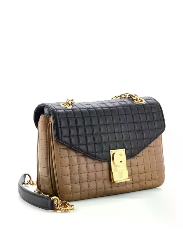 Celine Quilted Leather Medium Shoulder Bag