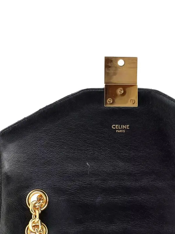 Celine Quilted Leather Medium Shoulder Bag