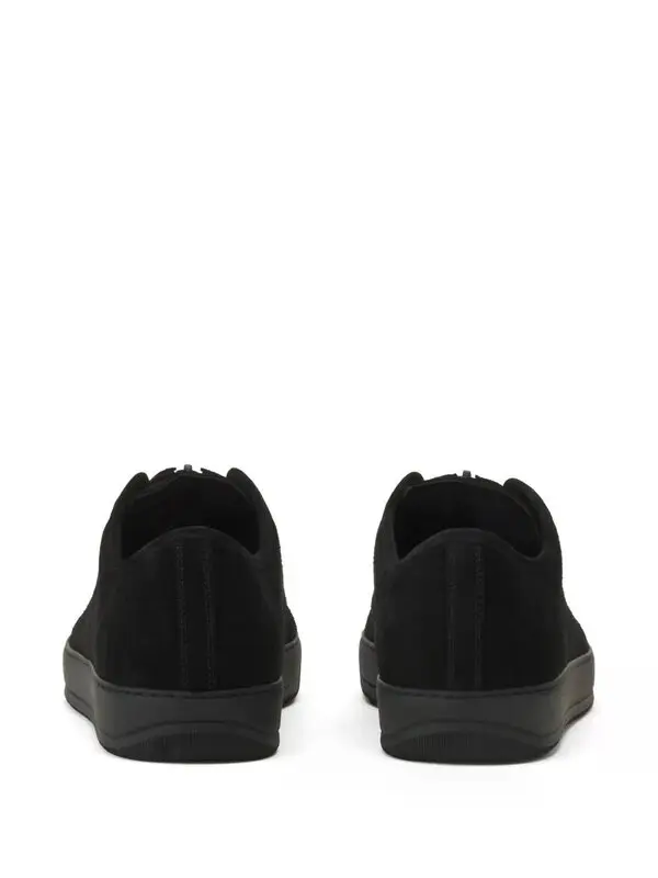 LANVIN Zip-detail Suede Sneakers