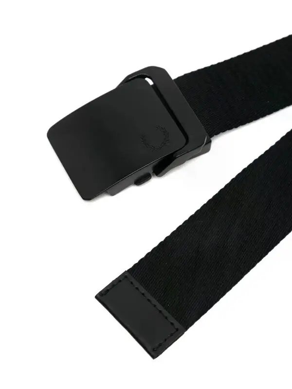 Fred Perry Logo-debossed Webbing Belt