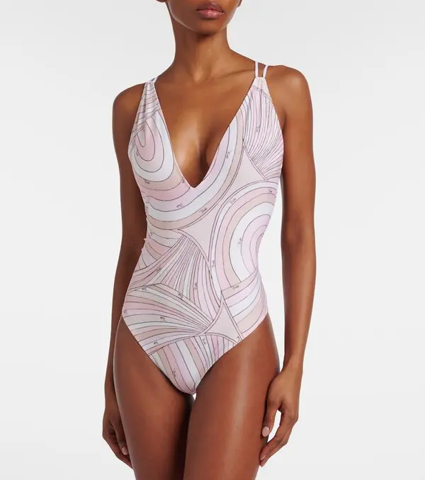 Emilio Pucci Iride One Piece Swimsuit
