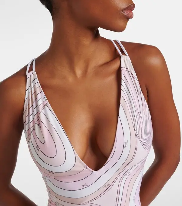 Emilio Pucci Iride One Piece Swimsuit