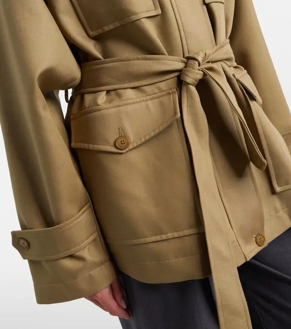 THE FRANKIE SHOP Kelia Belted Padded Jacket