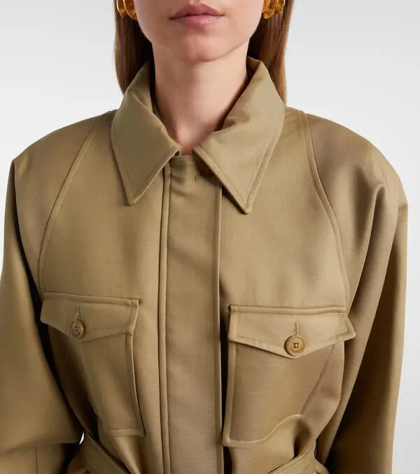 THE FRANKIE SHOP Kelia Belted Padded Jacket