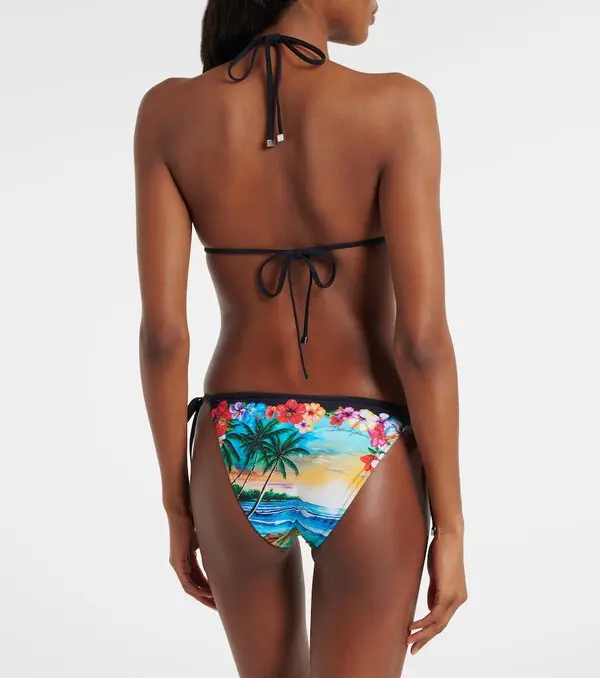 Dolce & Gabbana Floral Print Bikini Set