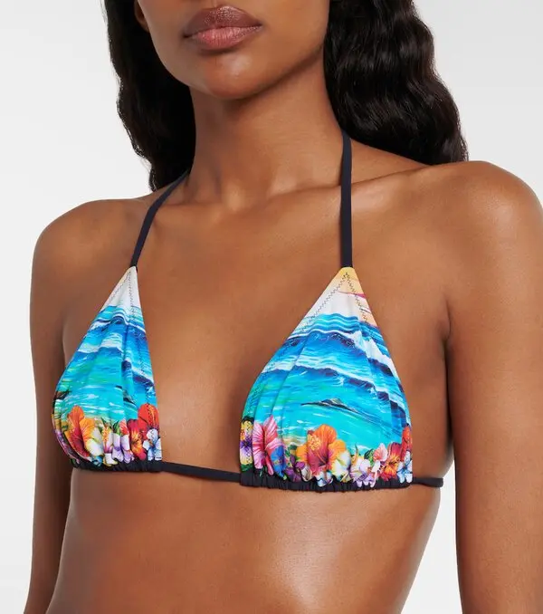 Dolce & Gabbana Floral Print Bikini Set