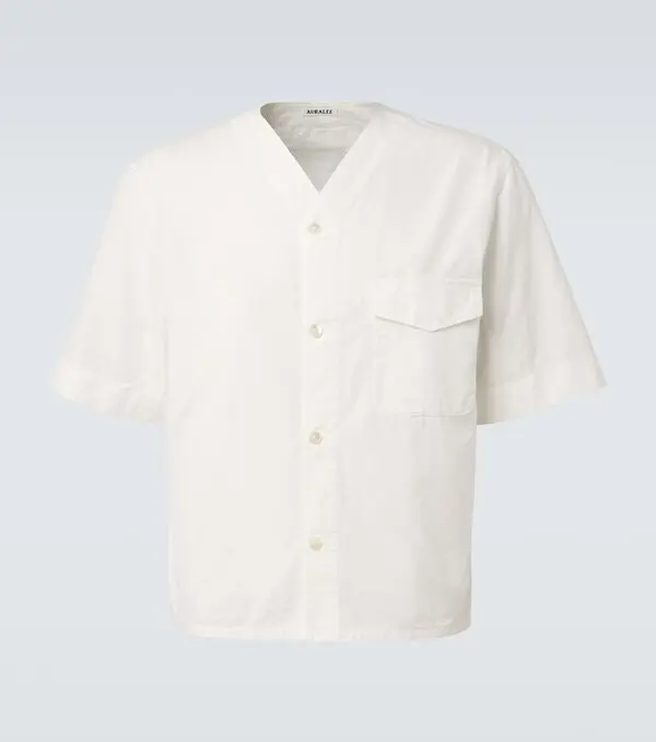 Auralee Cotton Poplin Shirt