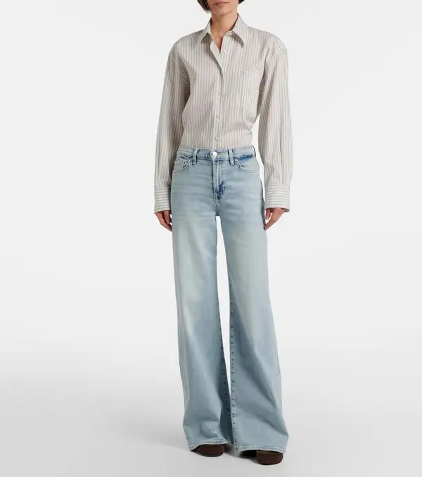 7 For All Mankind Lotta Wide-leg Jeans