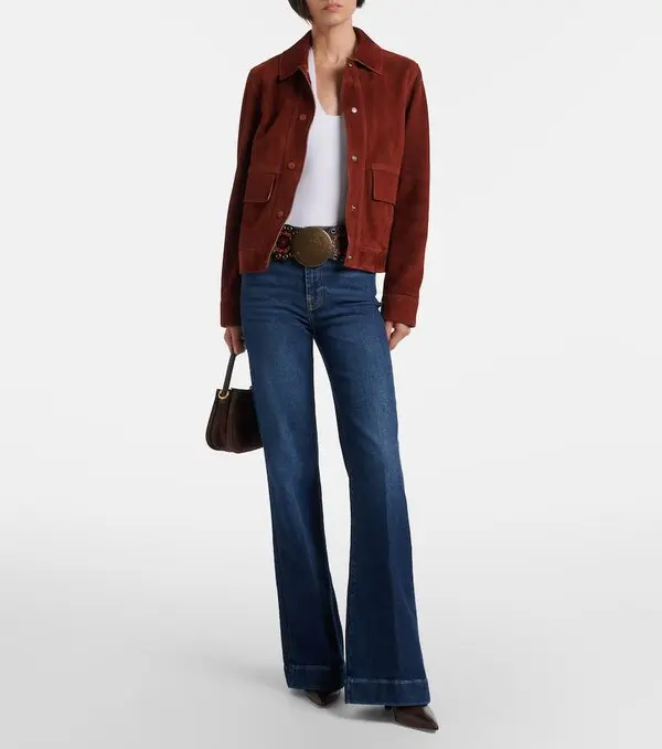 7 For All Mankind Modern Dojo Flared Jeans