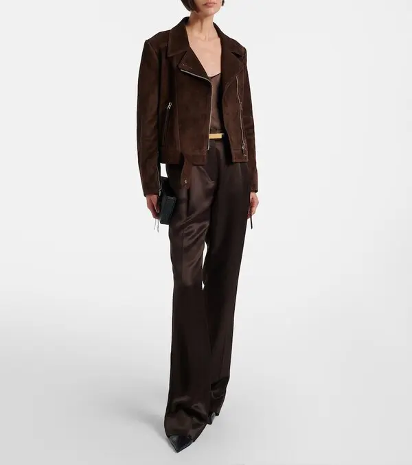 TOM FORD Suede Biker Jacket
