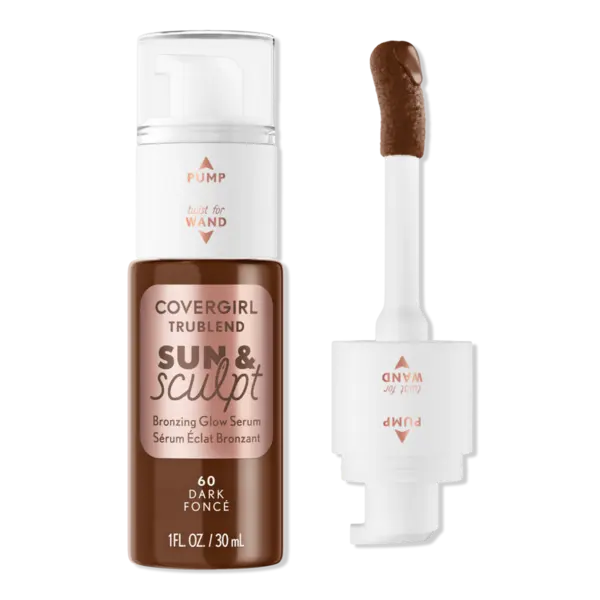 COVERGIRL Trublend Sun & Sculpt Bronzing Glow Serum - Dark