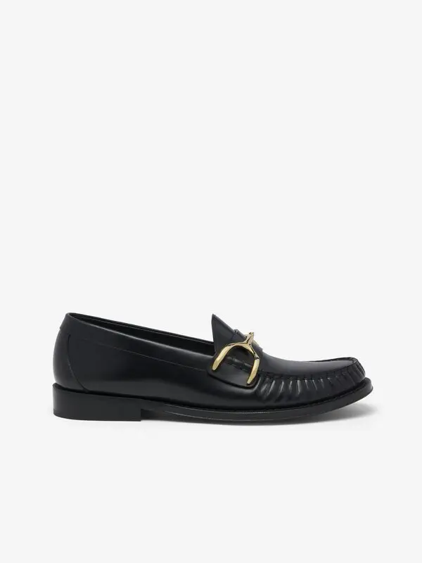 Alexander McQueen Wishbone Loafer - Black