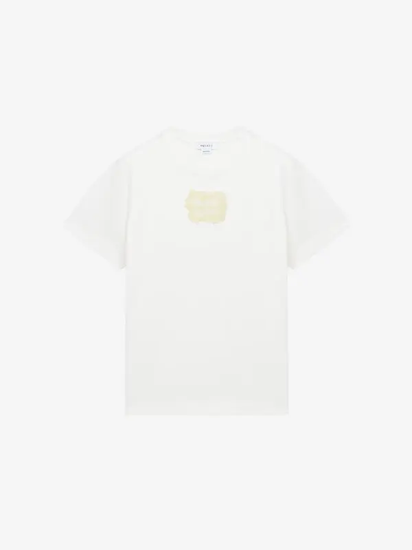 Alexander McQueen Embroidered Logo Patch T-shirt - Ivory